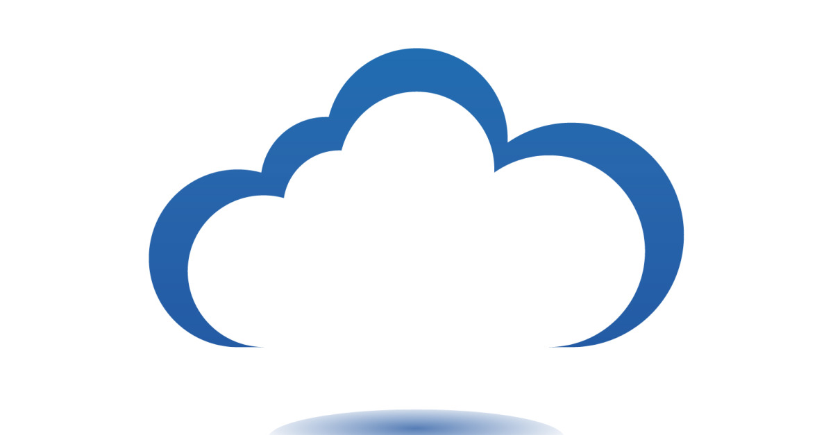 Cloud blue element design logo azienda v28 - TemplateMonster