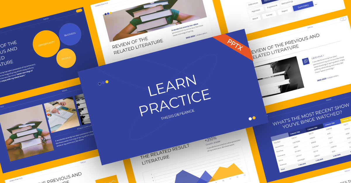 Modèle PowerPoint de formation à la défense de thèse de pratique