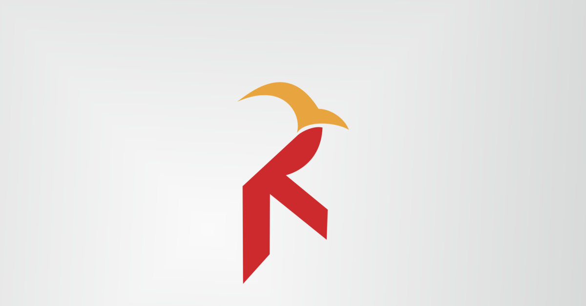 Bird r letter line logo template #324786 - TemplateMonster