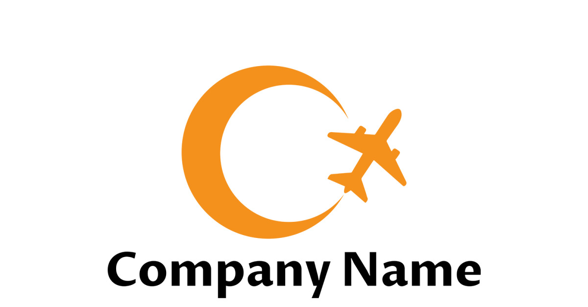 Airline Express Logo Design Ready To Use Template