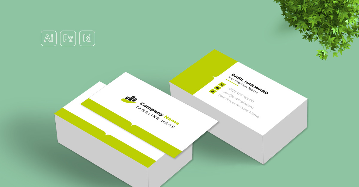 Business Card Template Layout #325332 - TemplateMonster
