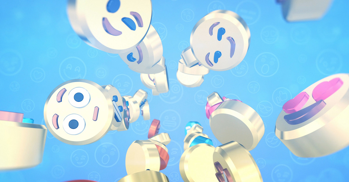 Emoji Social Media Logo Intro #325583 - TemplateMonster