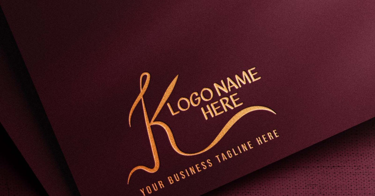 Modern Waving K Letter Creative Logo Design - BRAND IDENTITY