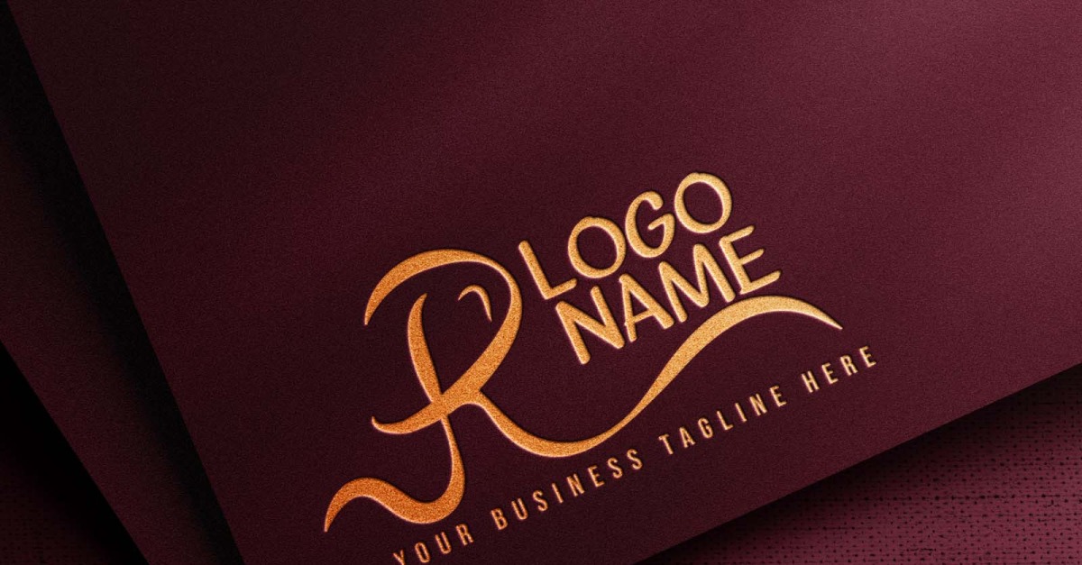 Modern Waving R Letter Creative Logo Design - BRAND IDENTITY