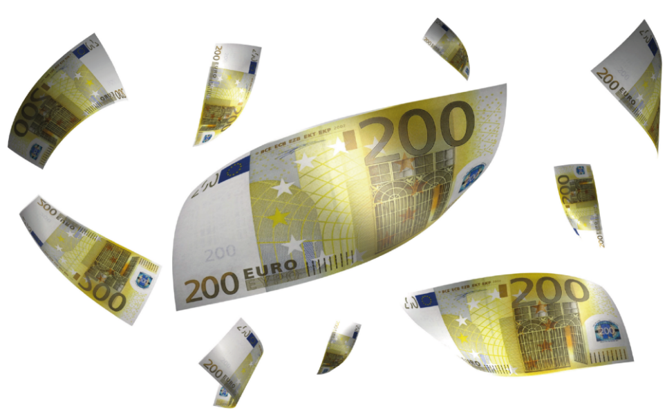 Flying Money Banknote Pack #325755 - TemplateMonster