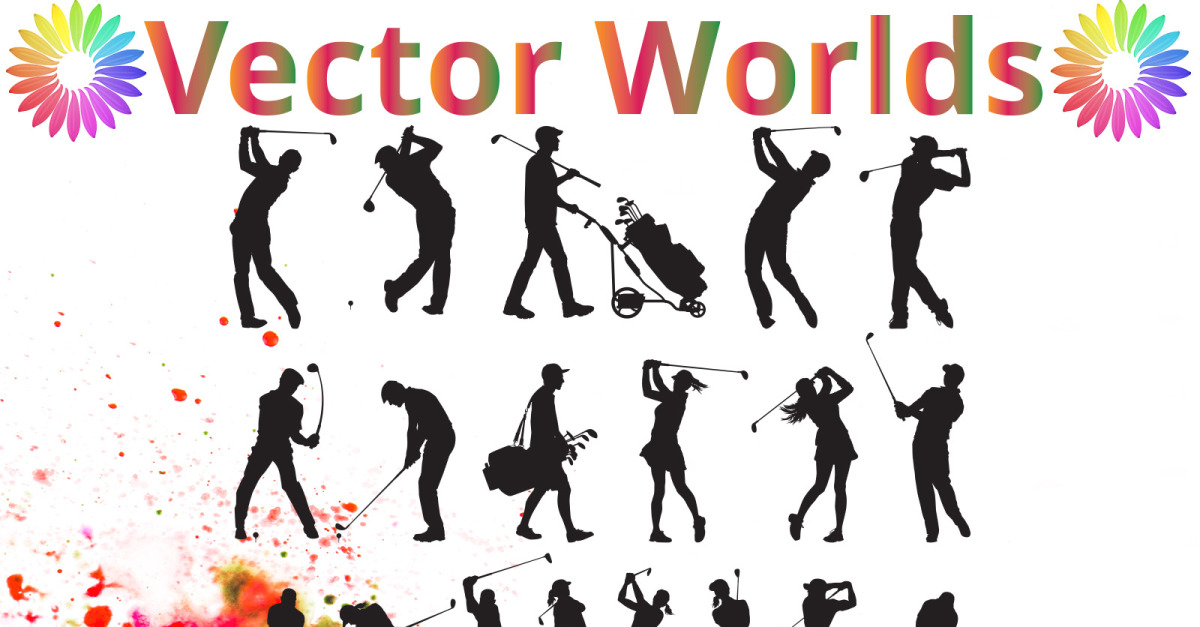 Golf Player svg, Players svg, Golf svg, Golf's, Sports, SVG, ai, pdf ...