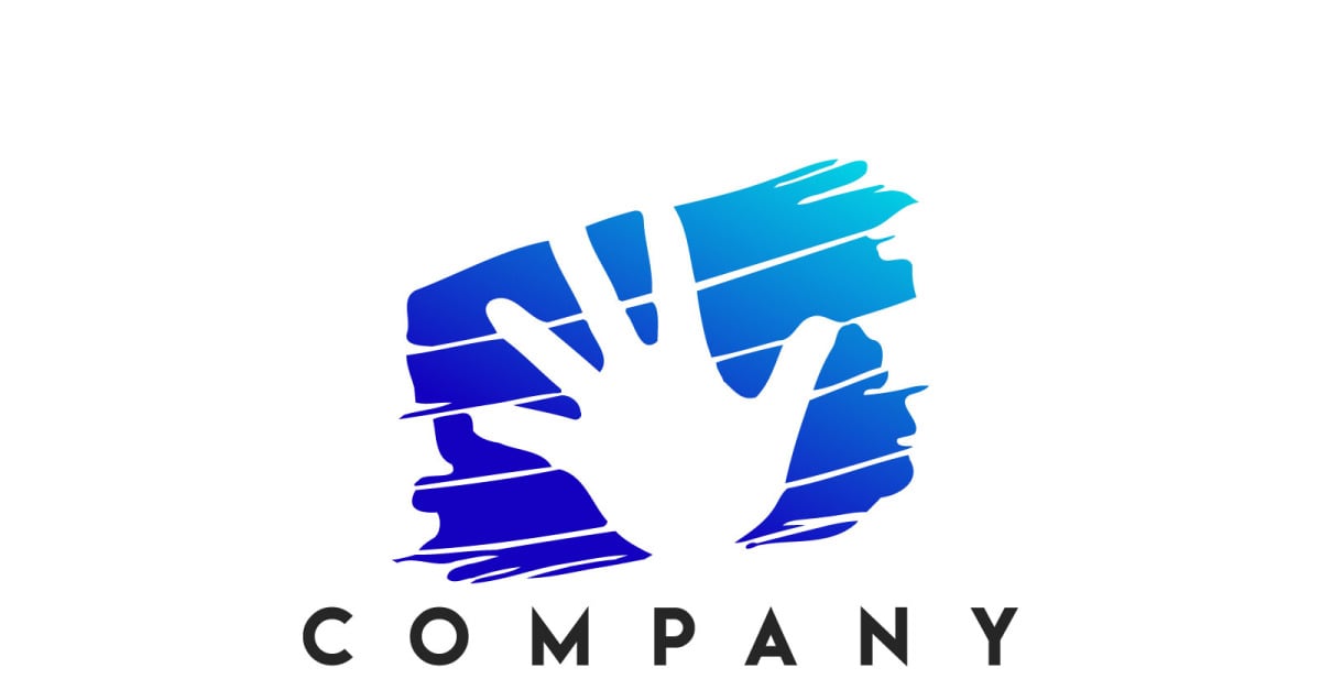 Çocuk Renkleri Logosu, Renkli Çocuklar Oyun logo vektörü, Çocuk logo ...