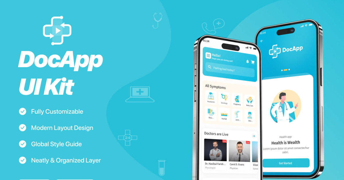 DocApp- Consulta médica en línea y aplicación de farmacia electrónica