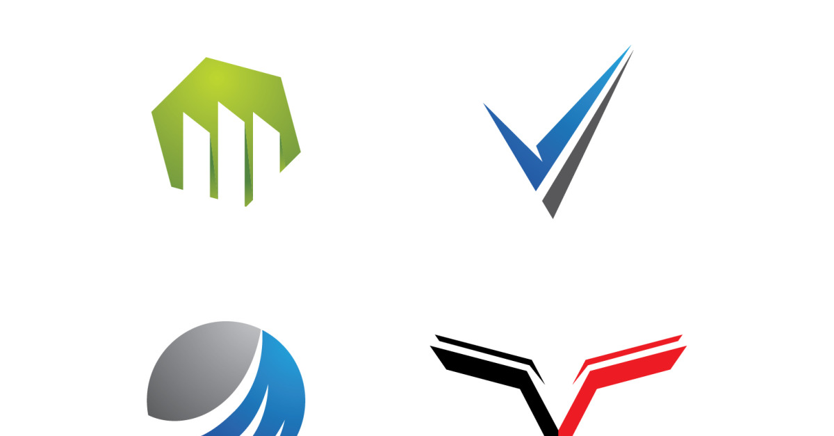 Graphic Business finance logo vector design v28