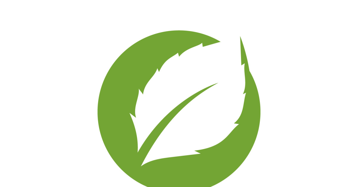 Yaprak yeşil çay doğa taze logo v26 #326811 - TemplateMonster