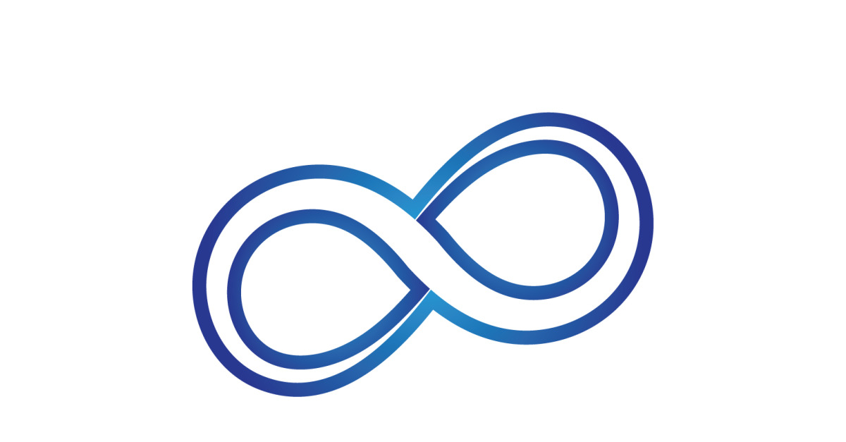 Infinity design loop logo vector v13 - TemplateMonster