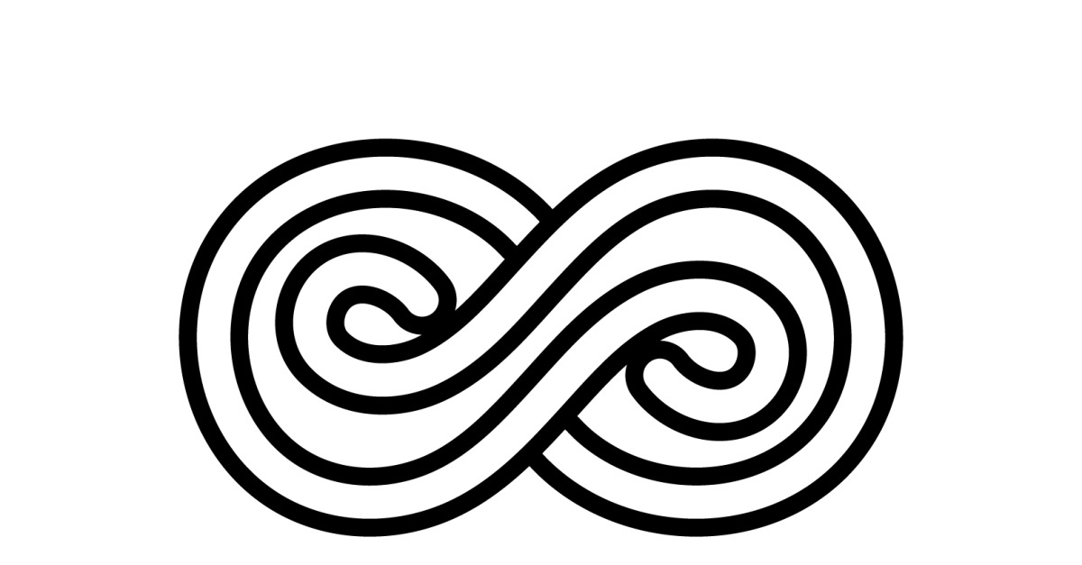Infinity design loop logo vector v18 - TemplateMonster