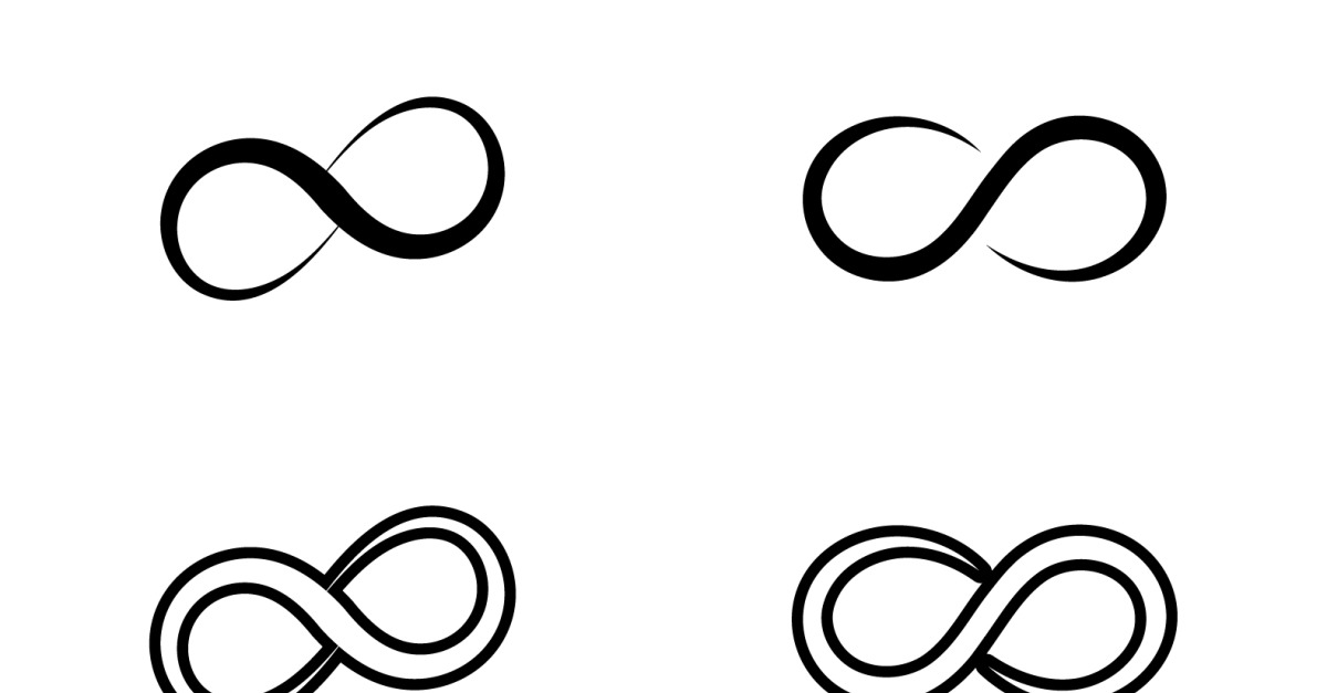 Infinity design loop logo vector v21 - TemplateMonster