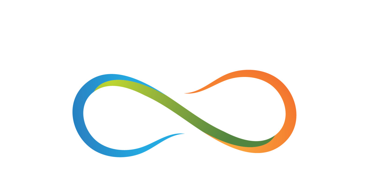 Infinity design loop logo vector v4 #326966 - TemplateMonster