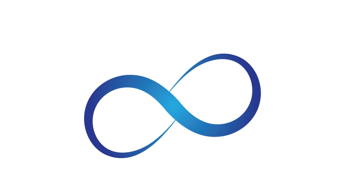 Infinity design loop logo vector v5 #326967 - TemplateMonster