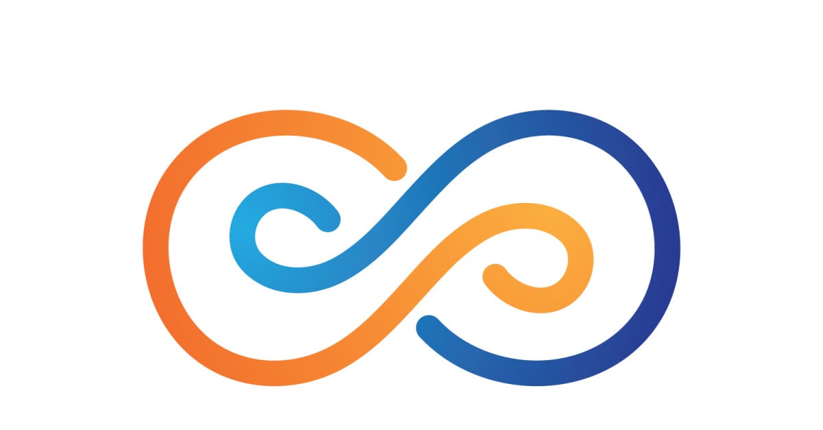 Infinity design loop logo vector v9 #326971 - TemplateMonster