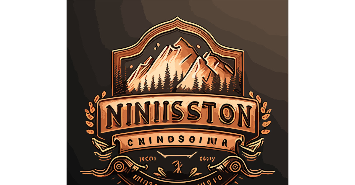 Emery Hank Logo Minning Art Vector #327561 - TemplateMonster