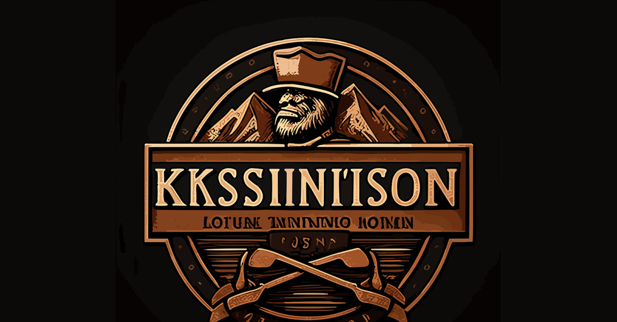 Kieran Ulysses Logo Minning Art Vector - TemplateMonster