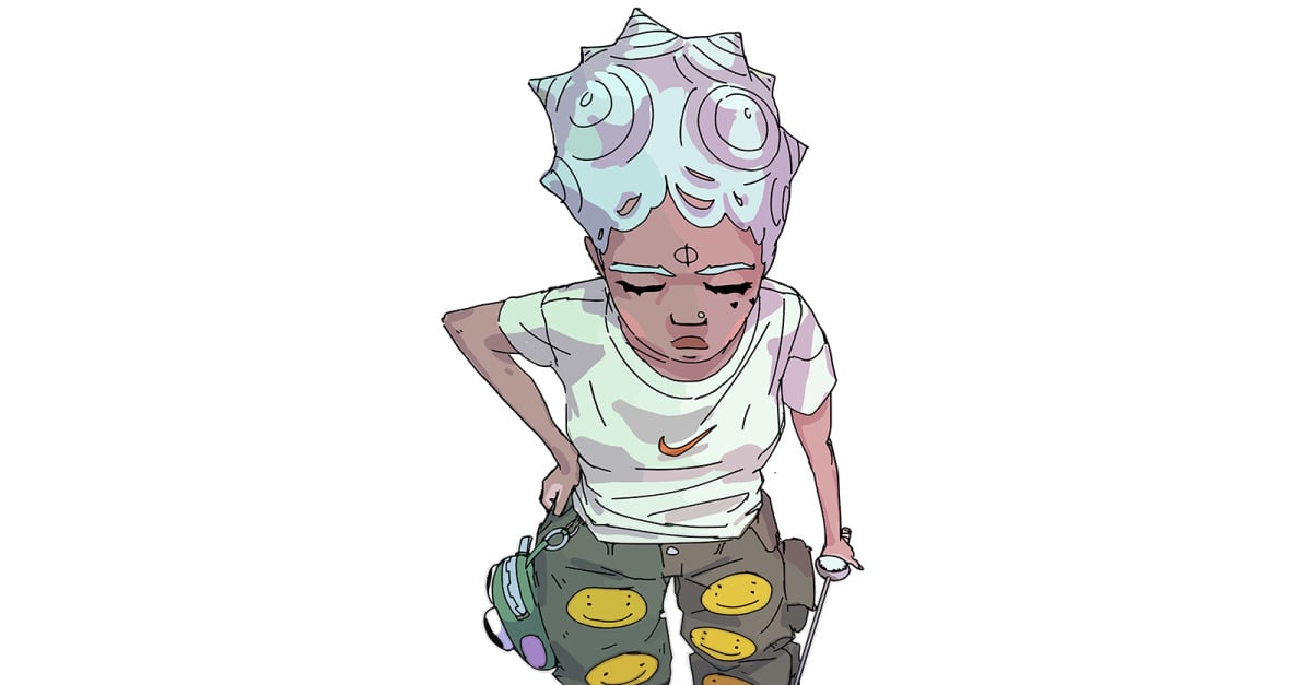 Finnegan Virgil Character Illustration Vector