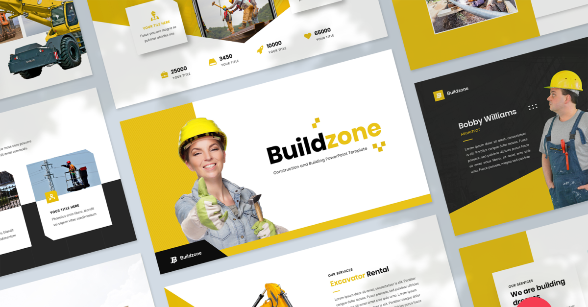 Buildzone - Construction and Building Presentation Template