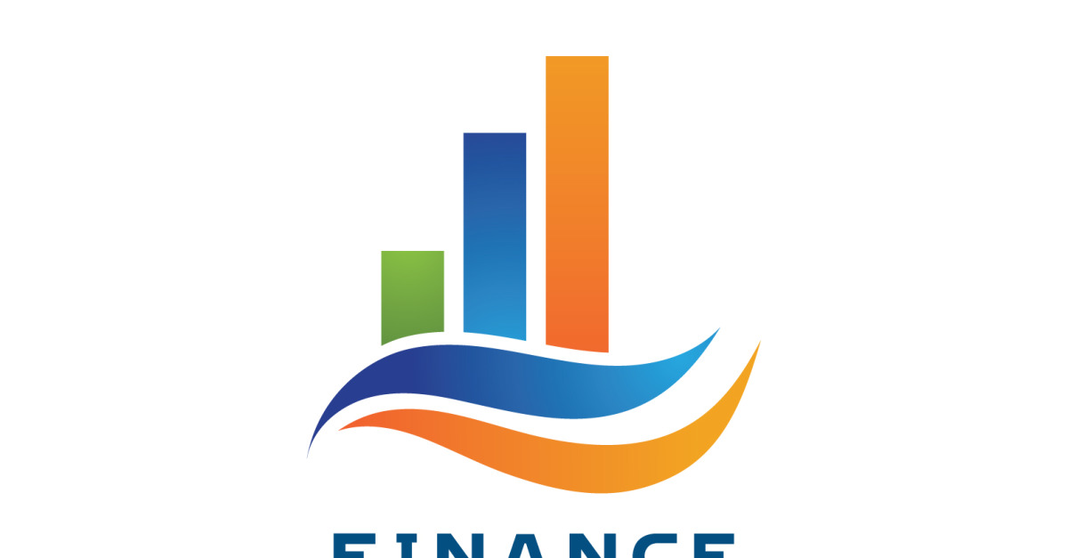 Business finance graphic logo and symbol vector v5
