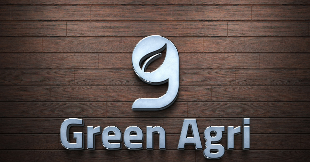 Шаблон дизайна логотипа Green Agri бесплатно