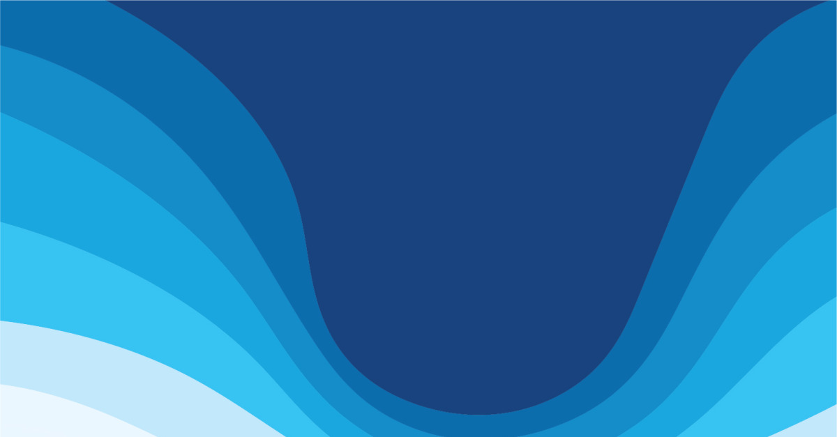 Blue wave water background design vector v13