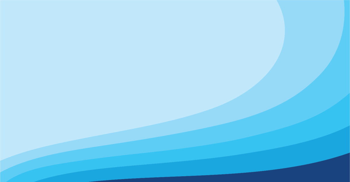 Blue wave water background design vector v18