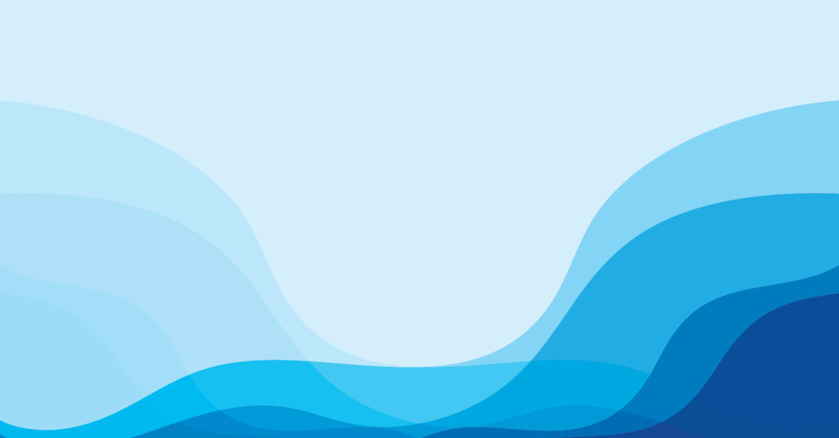 Blue wave water background design vector v1 - TemplateMonster
