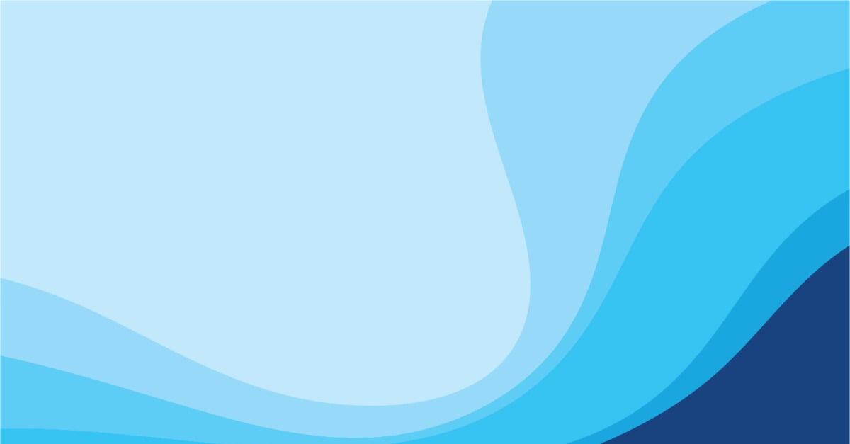 Blue wave water background design vector v26
