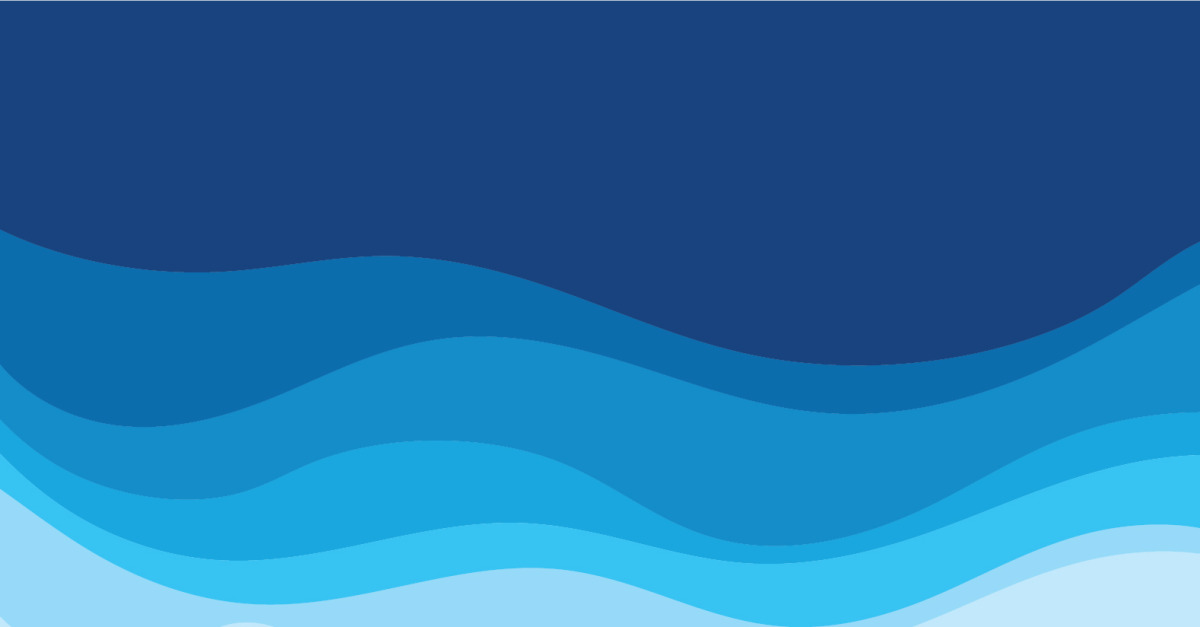 Blue wave water background design vector v7 - TemplateMonster