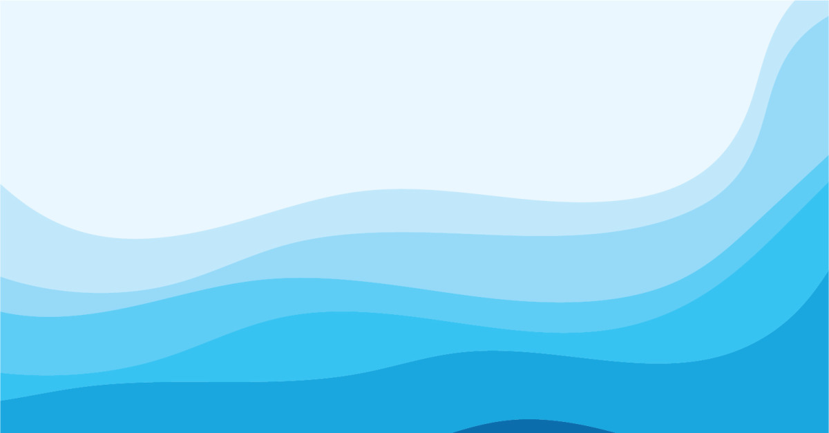 Blue wave water background design vector v8 - TemplateMonster
