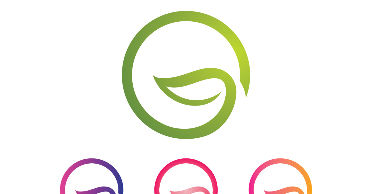 G logo icon symbol element design logo vector v13