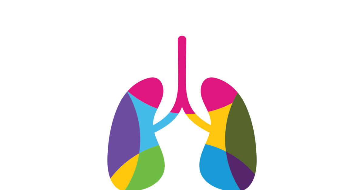 Health lungs logo and symbol vector v14 - TemplateMonster