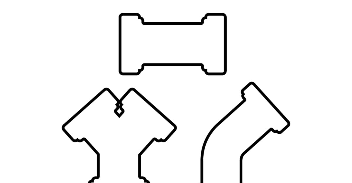 Pipa vector símbolo icono elemento diseño v12