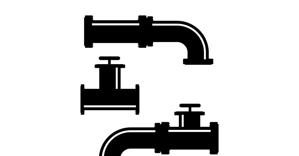 Pipa vector símbolo icono elemento diseño v16