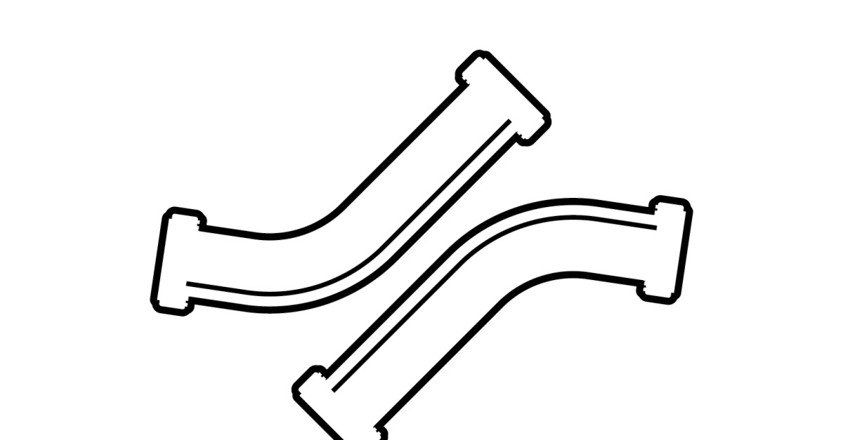 Pipa vector símbolo icono elemento diseño v7