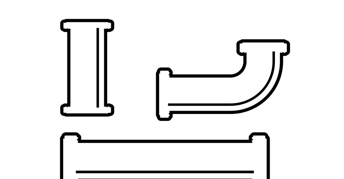 Pipe vector symbol icon element design v4 - TemplateMonster