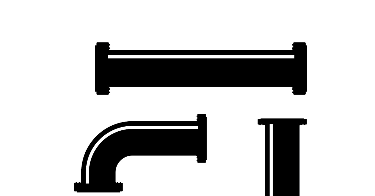 Pipe vector symbol icon element design v8 - TemplateMonster