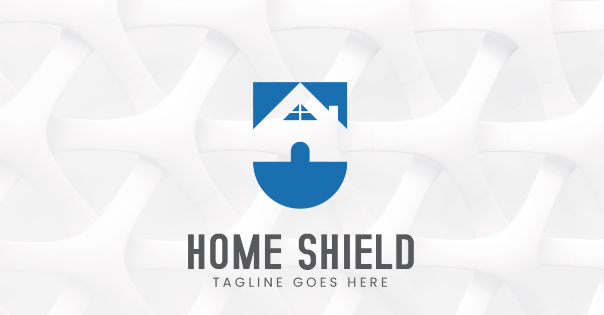 Home shield security logo design #328811 - TemplateMonster