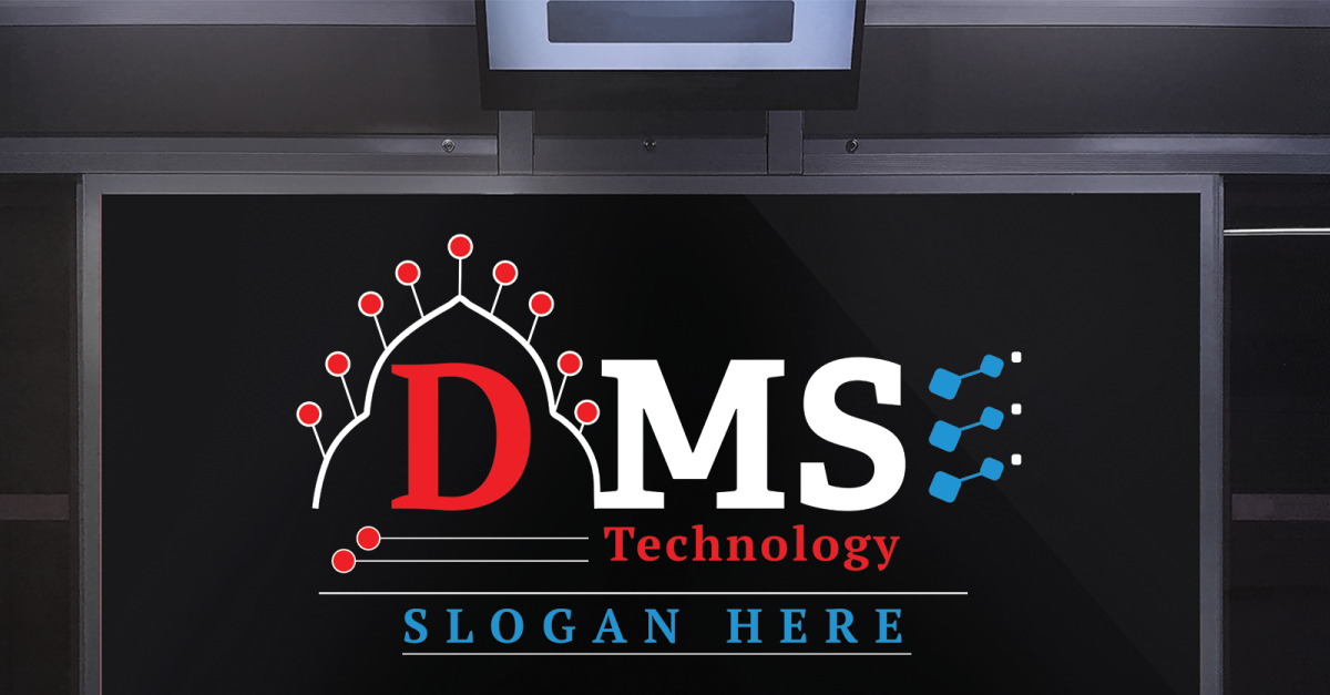 DMS - Digital Marketing Services Logo - TemplateMonster