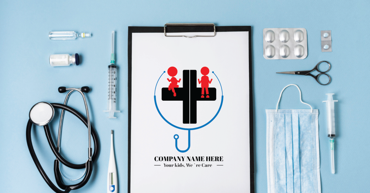 Pediatric Clinic Logo Template #329189 - TemplateMonster