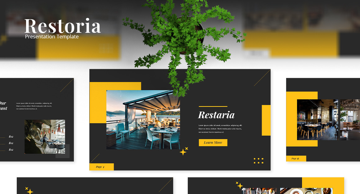 Restaurant - Restaurant Powerpoint #329655 - TemplateMonster