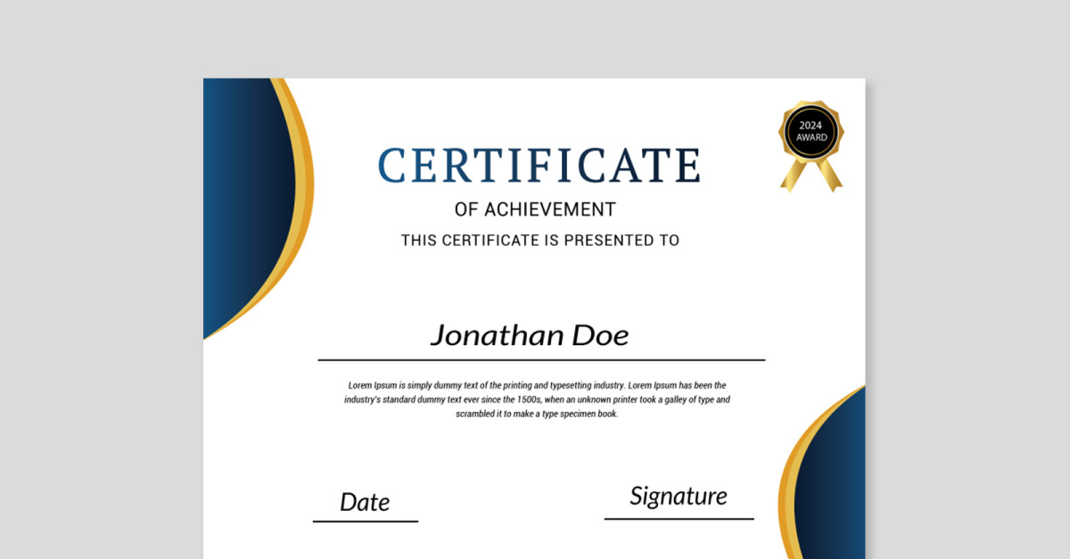 Modelo de certificado profissional, faculdade, modelo de certificado de ...