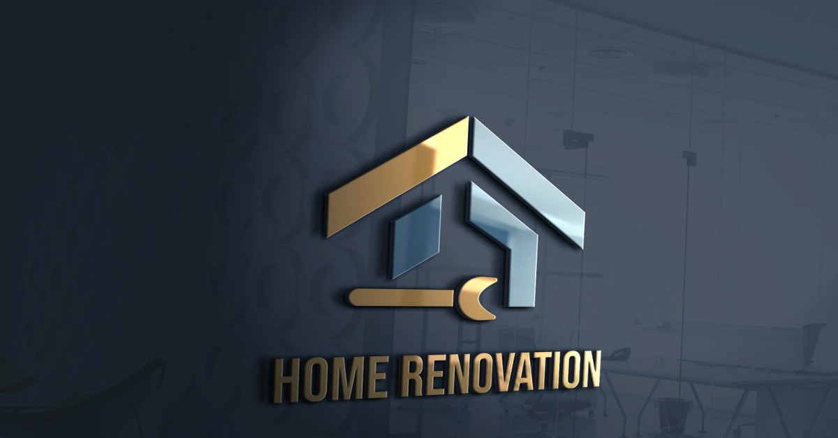 Home Renovation Logo Template For Home Repair And Fix Vector File