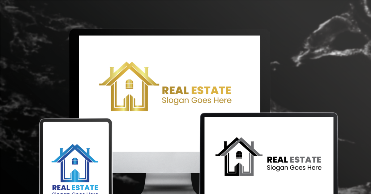 Emlak Logo Evi Şablonu #330210 - TemplateMonster