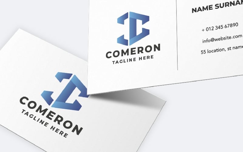 Cameron Letter C Pro Logo Template #330591 - TemplateMonster