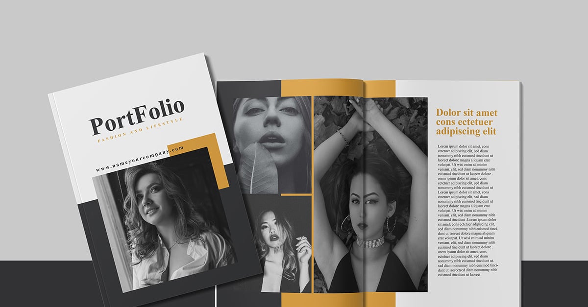 Model and Fashion Portfolio #330514 - TemplateMonster