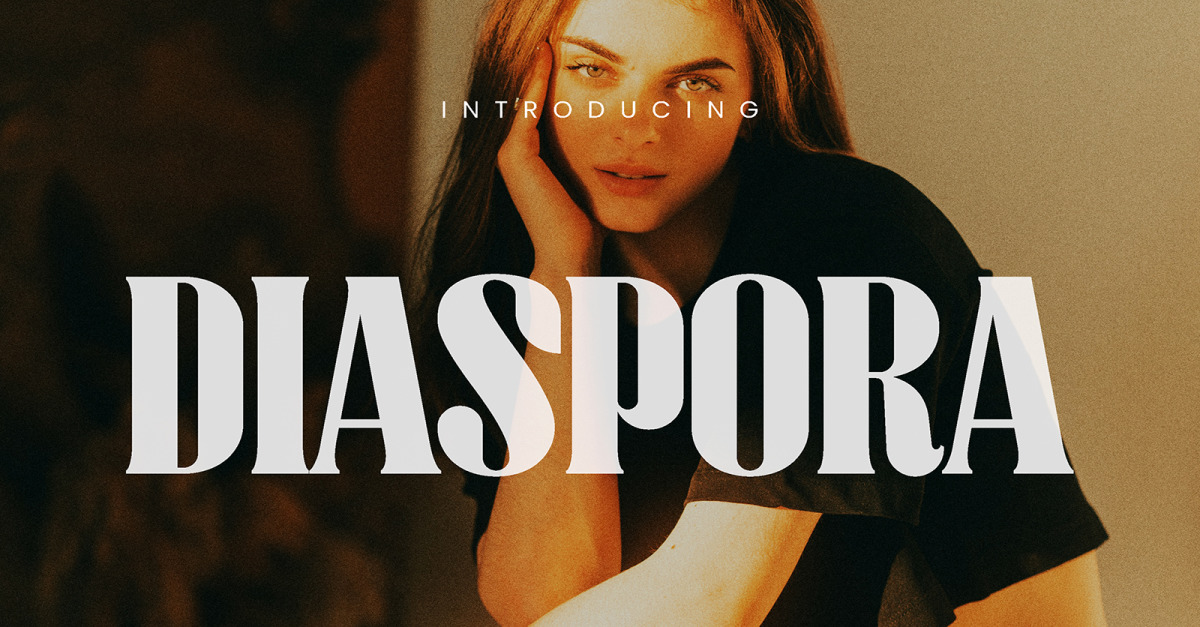 Diaspora - Modern Serif Font #330833 - TemplateMonster