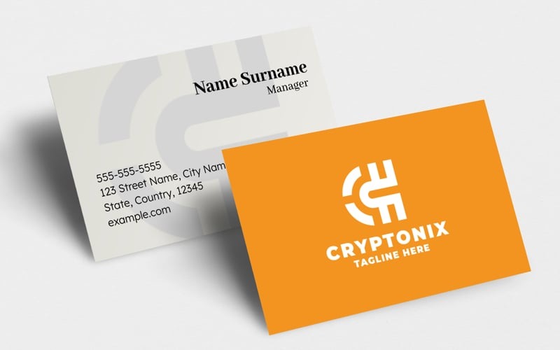 Crypto Currency Pro Logo Template #331000 - TemplateMonster